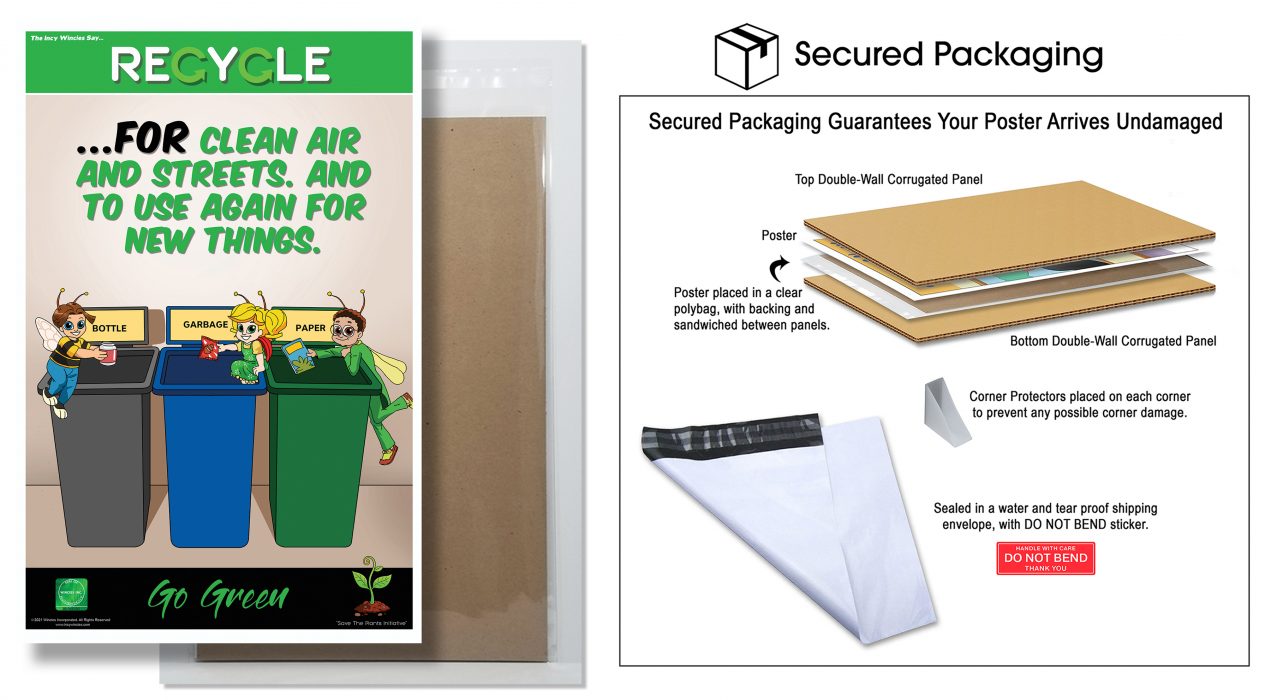 Kids Environmental Posters Recycle | Kids Recycle Posters