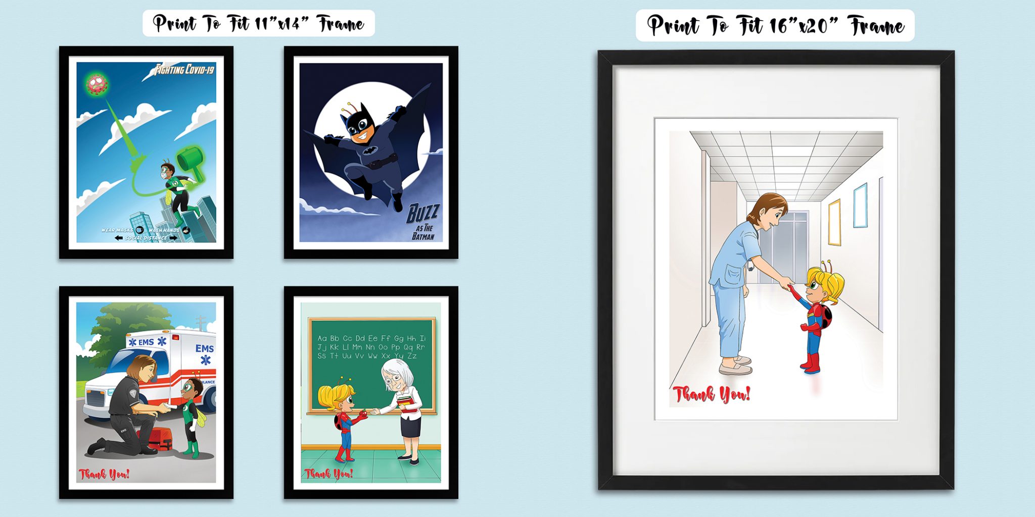 Printable Superhero Posters Buzz | Superhero Posters | Printable Posters