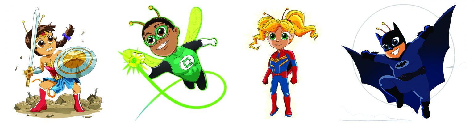 Children's Superhero Posters | Kids Superhero Posters | Thank You Poster
